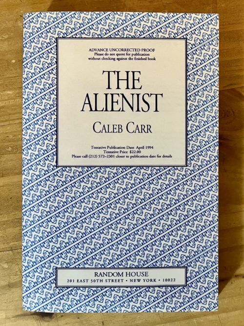 Caleb Carr & The Alienist Books | 17th Street - A comprehensive website ...